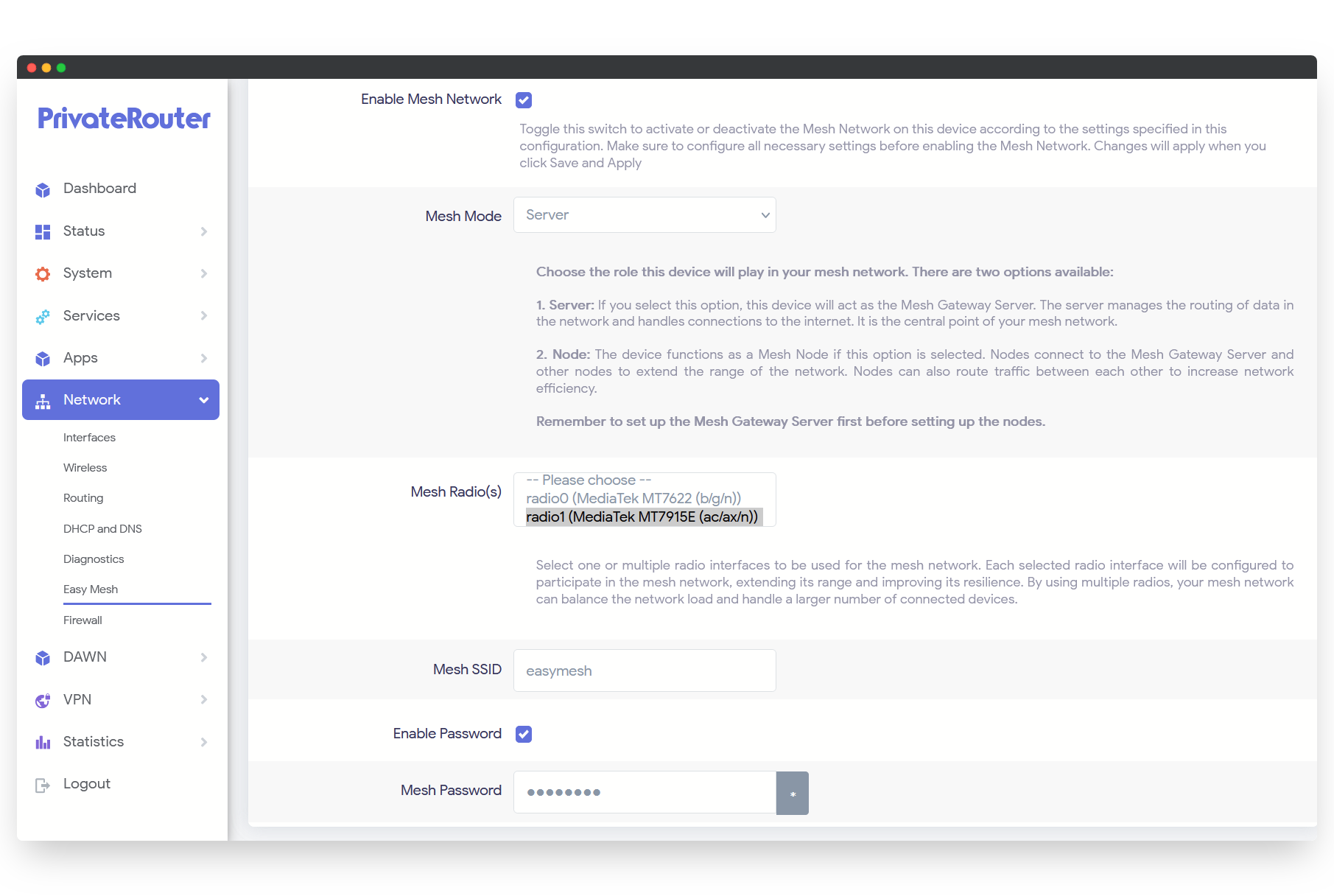 How to Setup VPN Mesh WiFi with OpenWRT & TorGuard
