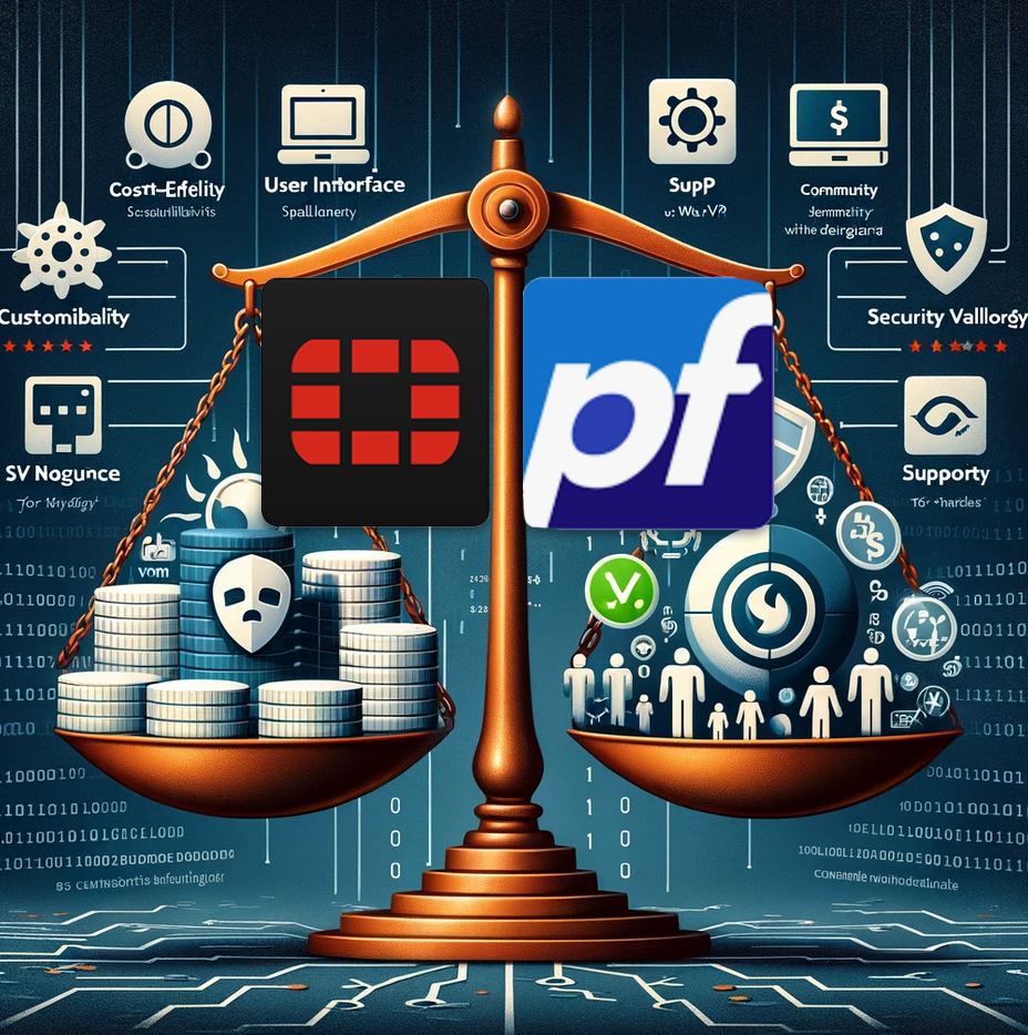 FortiOS vs pfSense: Navigating Network Security Choices with TorGuard VPN