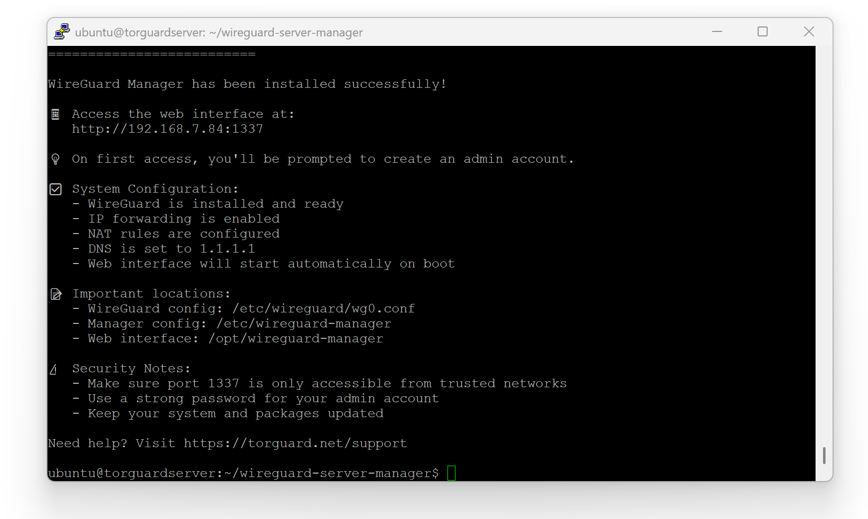 How To Set Up Wireguard On Any Ubuntudebian Server Using Torguards Web Based Manager