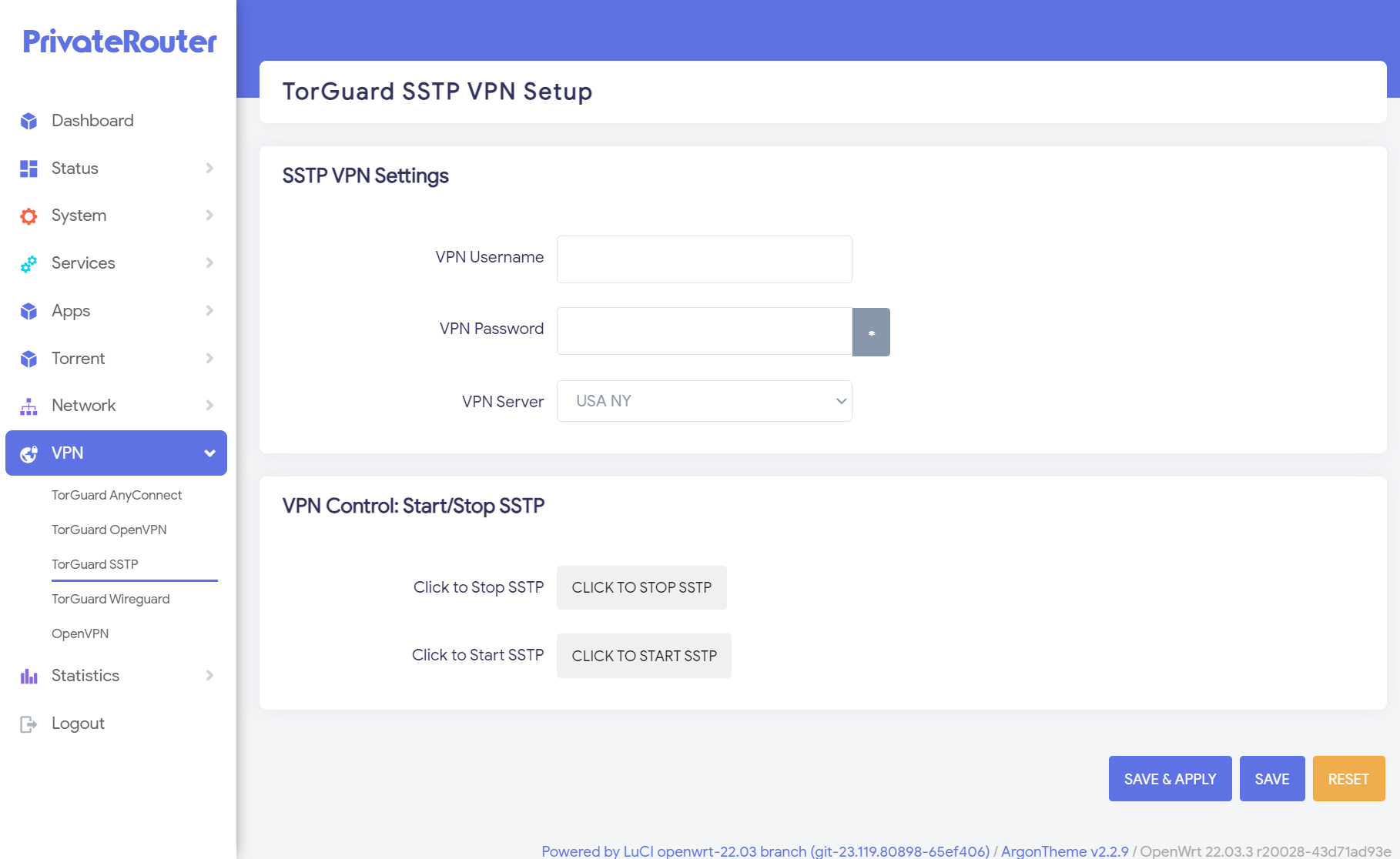TorGuard introduces new PrivateRouter OpenVPN, SSTP and AnyConnect apps