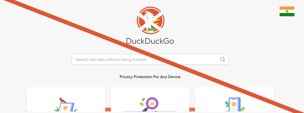 DuckDuckGo Was Recently Blocked in India